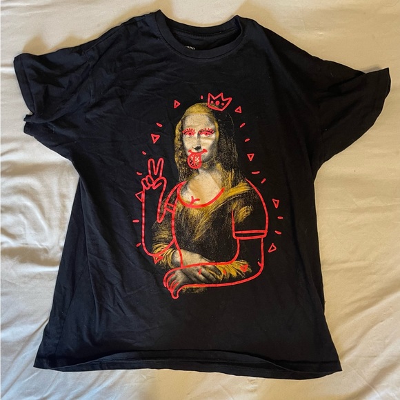 Shirts | Mona Lisa Graphic Tee | Poshmark